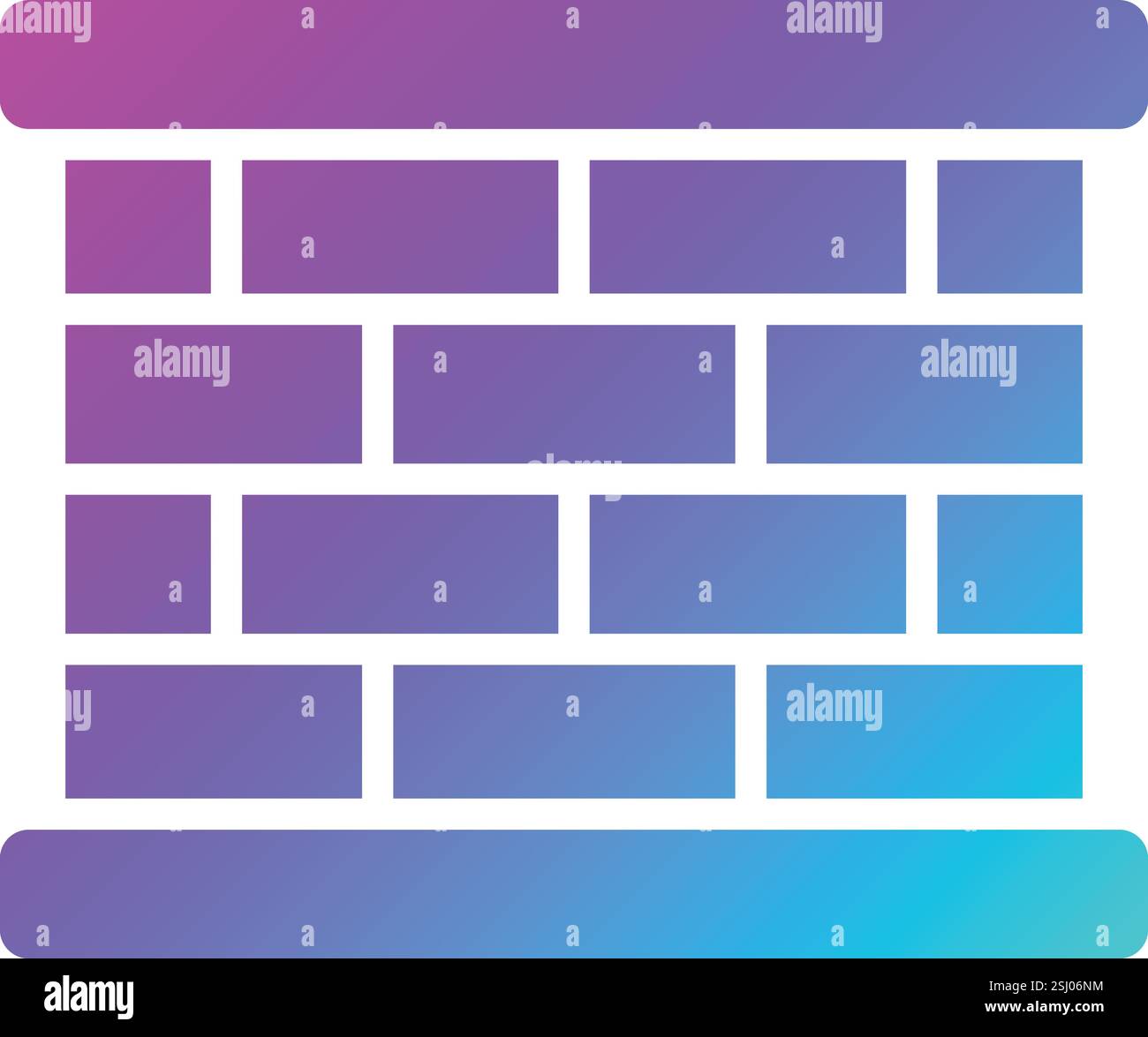 Wall Vector Icon Design Illustration Stock Vector Image & Art - Alamy
