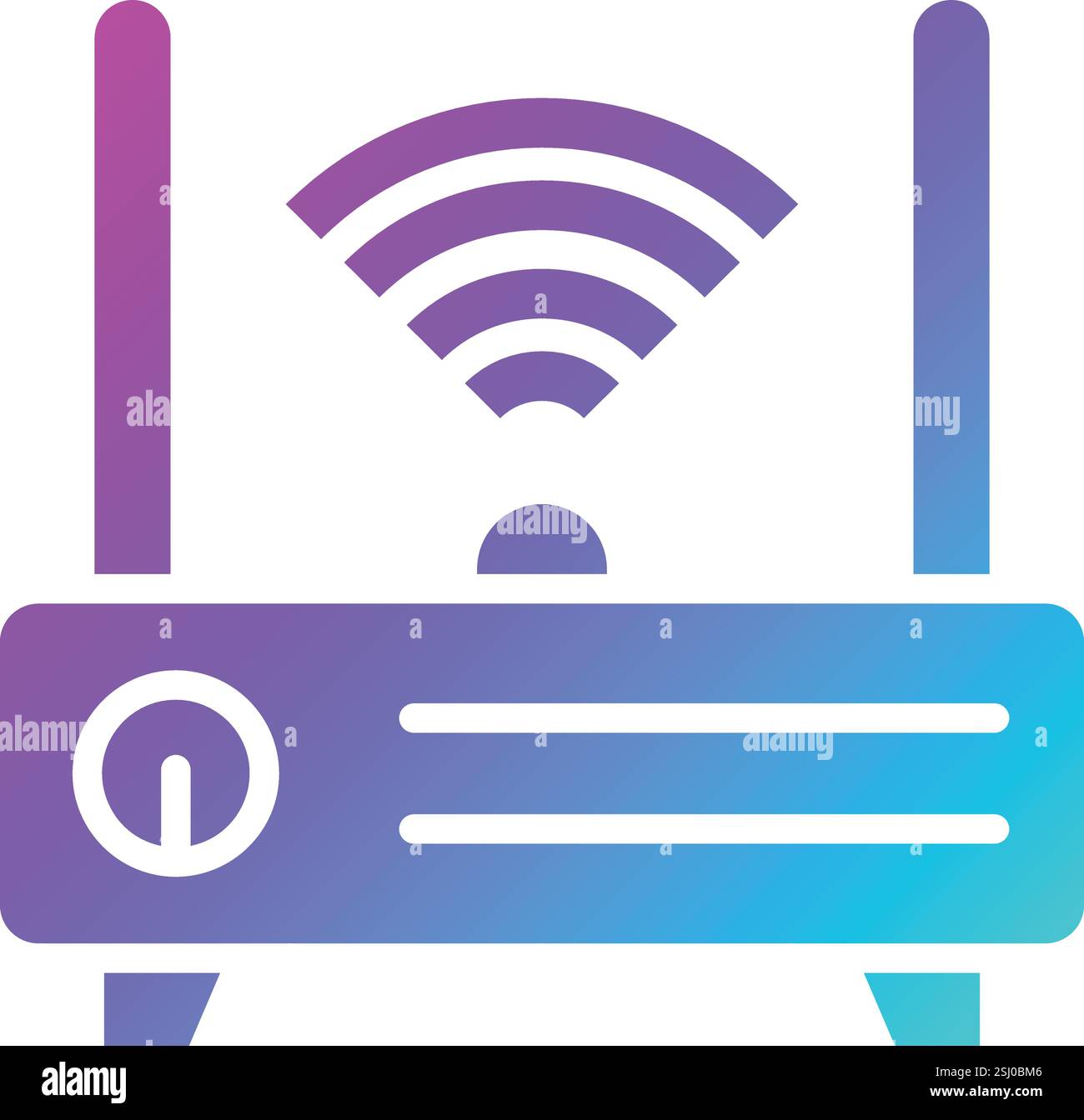 Router icon design Cut Out Stock Images & Pictures - Alamy