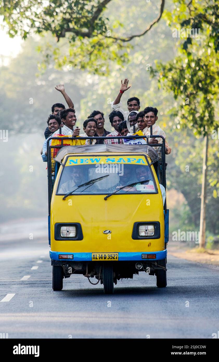 Mini van india hi-res stock photography and images - Alamy