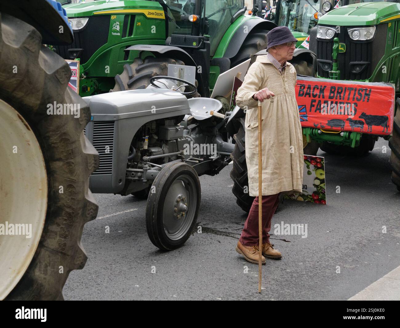 Farmers Protest, Westminster, London, UK – Tractors line the streets ...