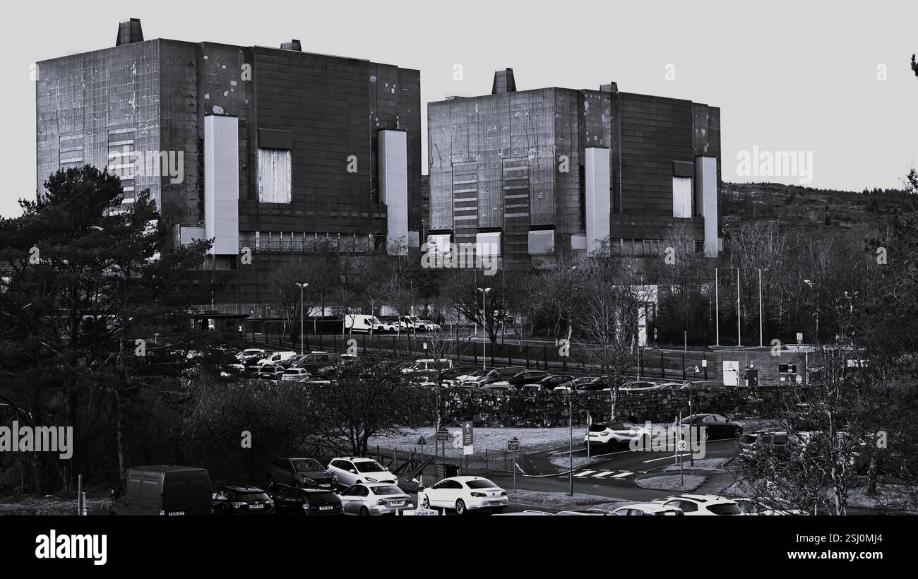 Trawsfyndd Nuclear Power Station undergoing Decommissioning in the ...
