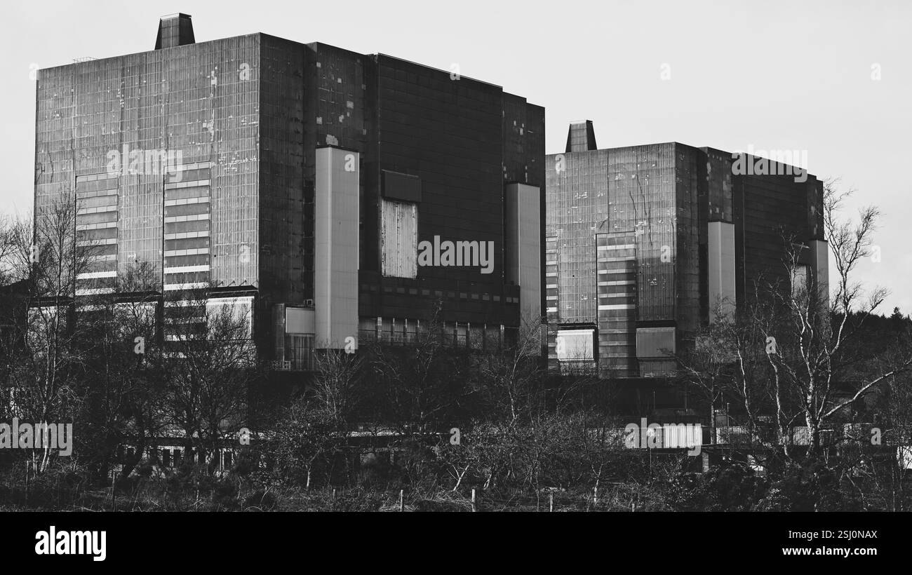 Trawsfyndd Nuclear Power Station undergoing Decommissioning in the ...