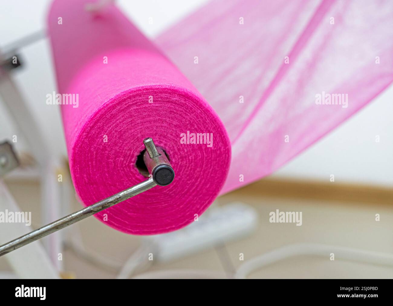 disposable pink sheet for patients in the hospital and in the beauty ...