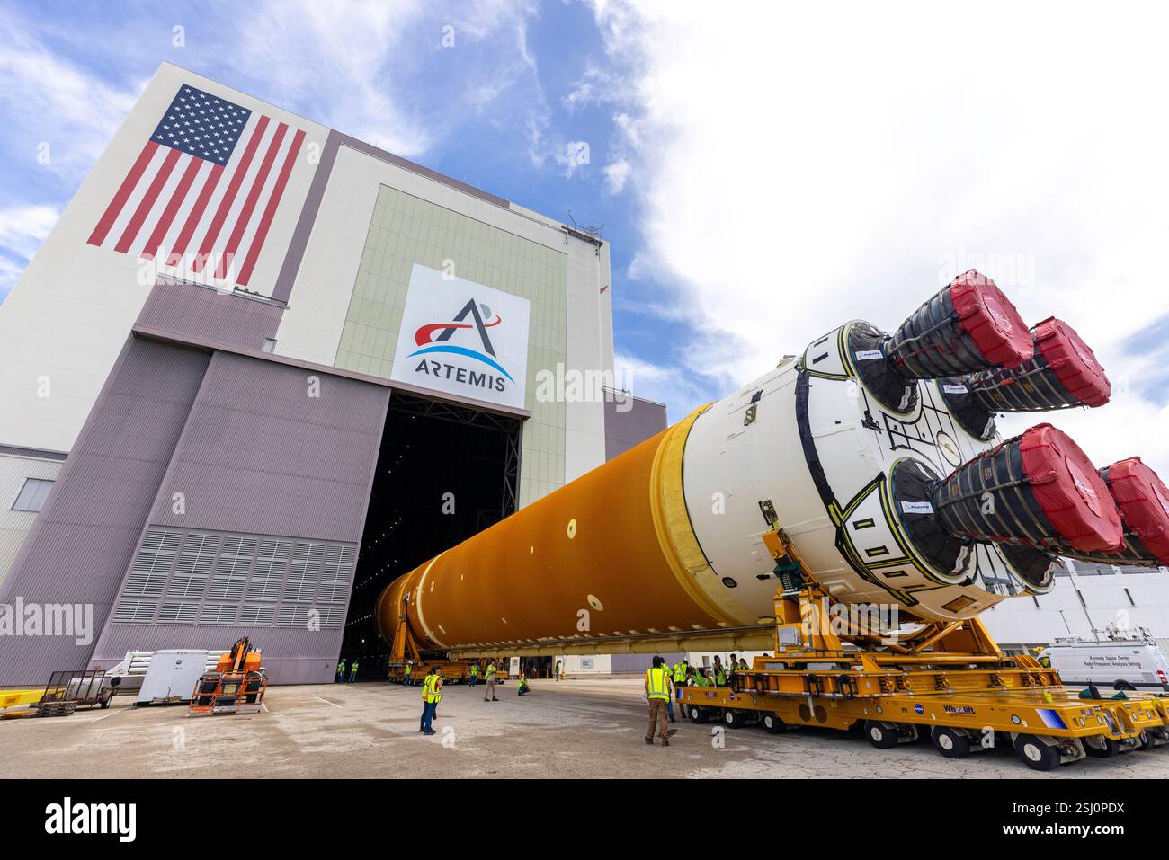 KENNEDY SPACE CENTER, FLORIDA, USA - 24 July 2024 - After completing its journey from NASA’s ...