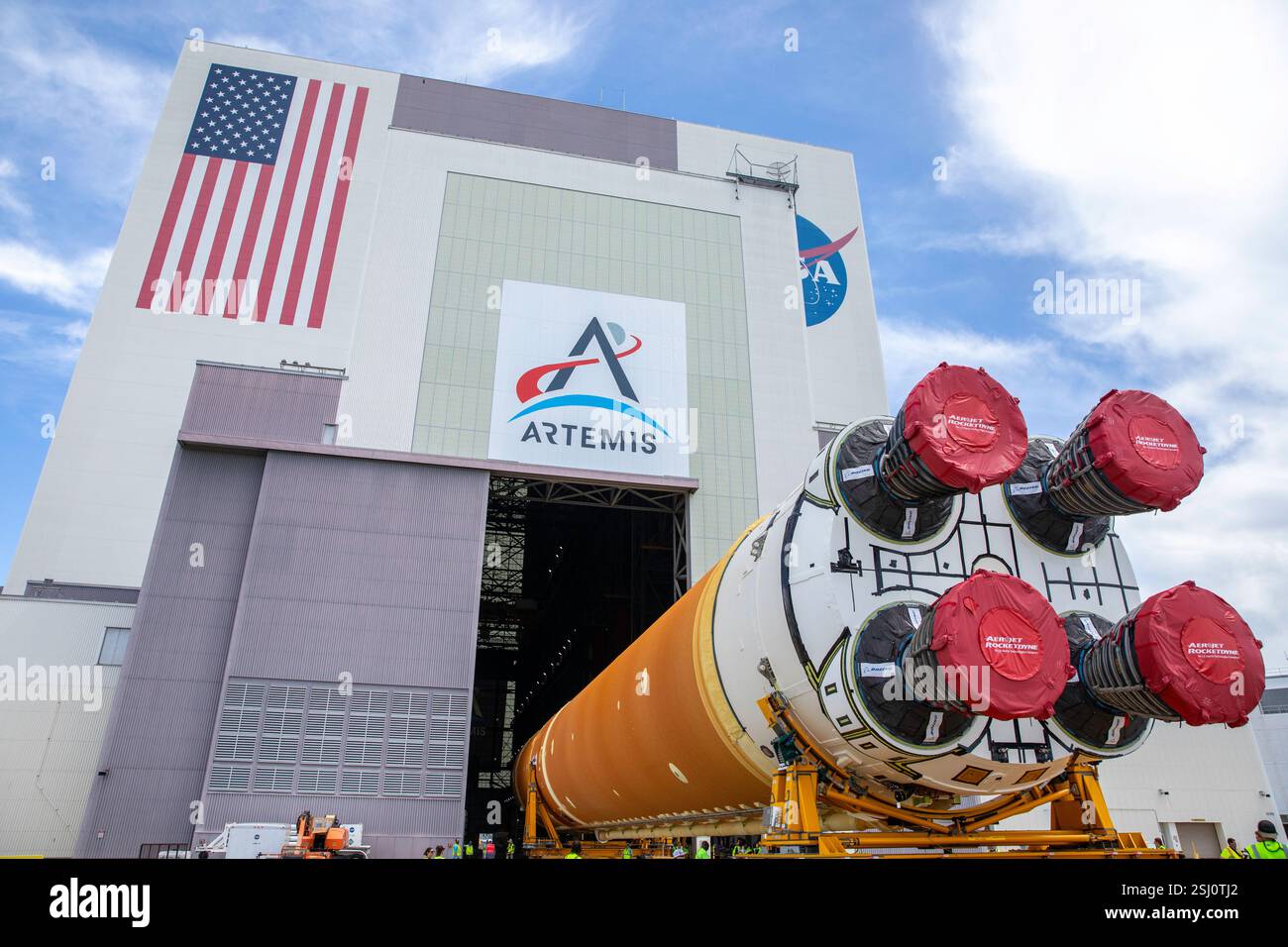 KENNEDY SPACE CENTER, FLORIDA, USA - 24 July 2024 - After completing ...