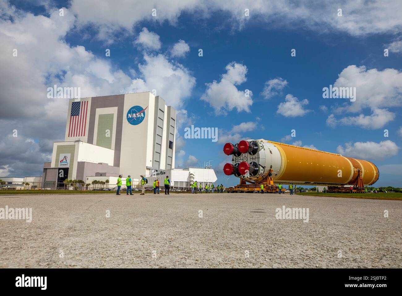 KENNEDY SPACE CENTER, FLORIDA, USA - 24 July 2024 - After completing ...
