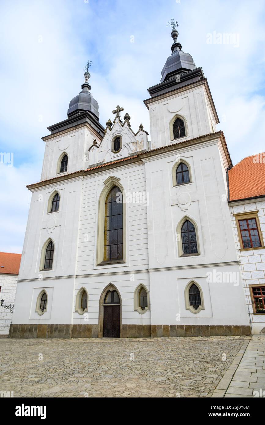 St. Procopius Basilica, UNESCO World Heritage Site in Trebic, Czech ...