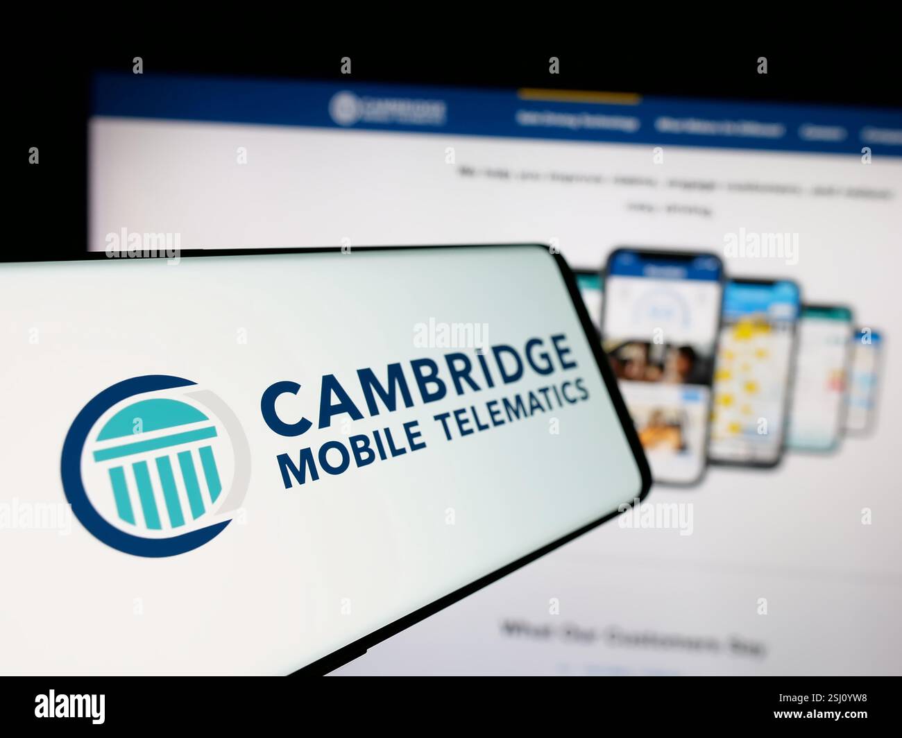 Germany. 15th Nov, 2024. In this photo illustration, a cellphone with the logo of US company ...