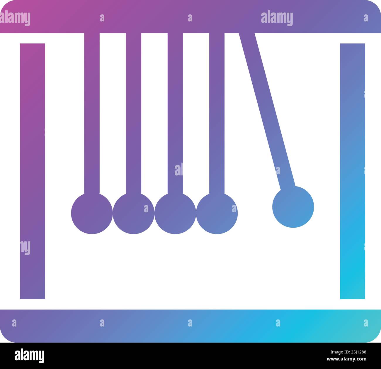 Pendulum Vector Icon Design Illustration Stock Vector Image & Art - Alamy