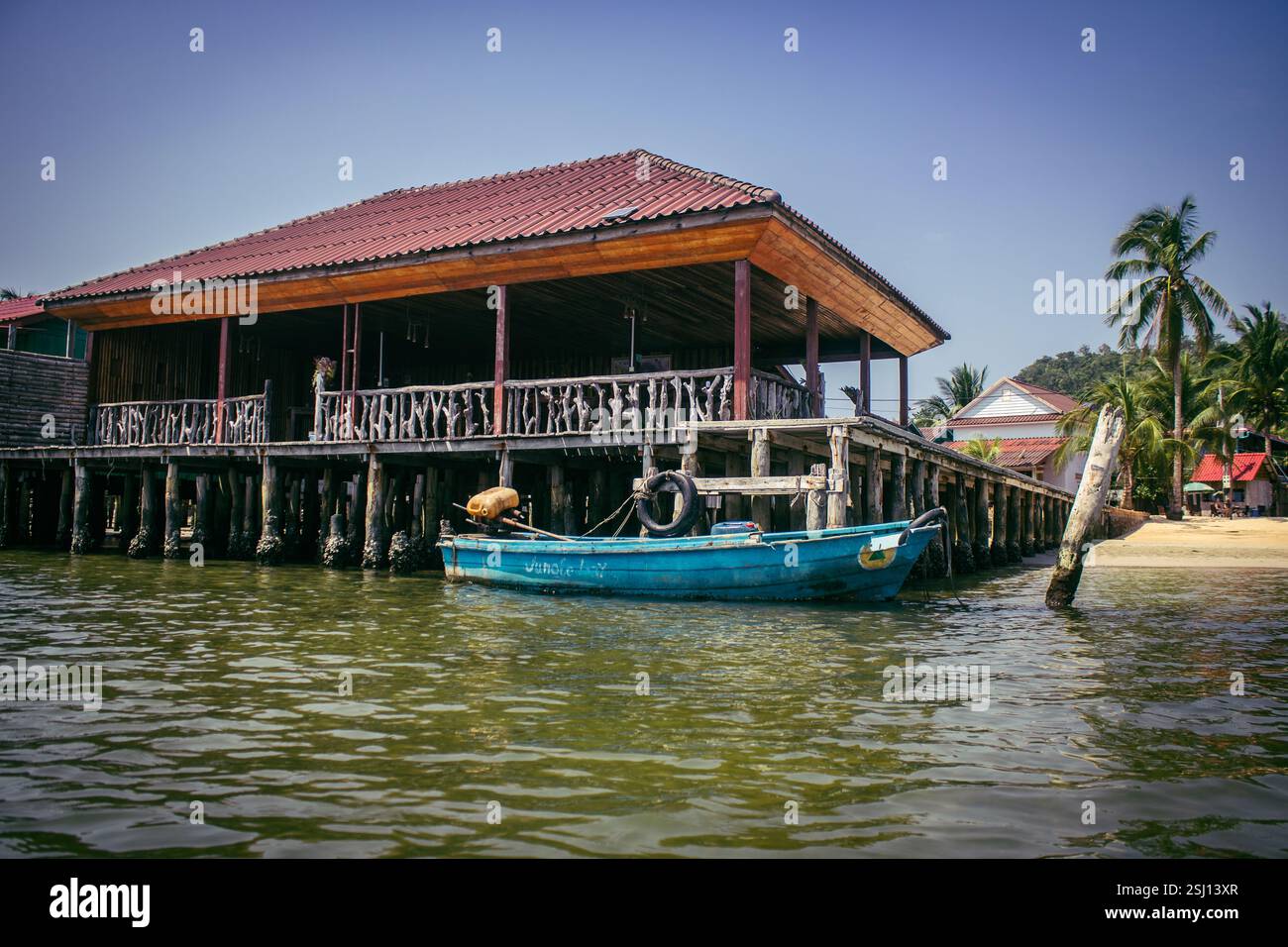 Preak Svay, Koh Rong Island, Cambodia, February 6, 2025 Daily life in ...