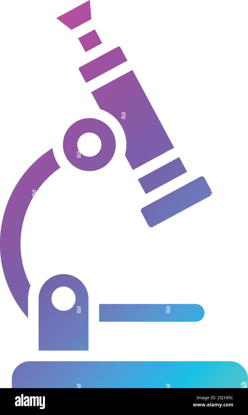 Microscope Vector Icon Design Illustration Stock Vector Image & Art - Alamy