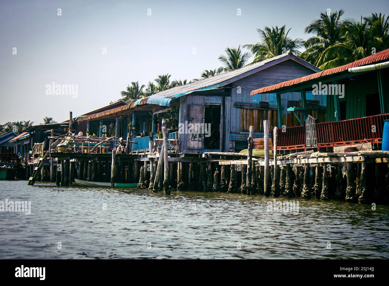Preak Svay, Koh Rong Island, Cambodia, February 6, 2025 Daily life in ...