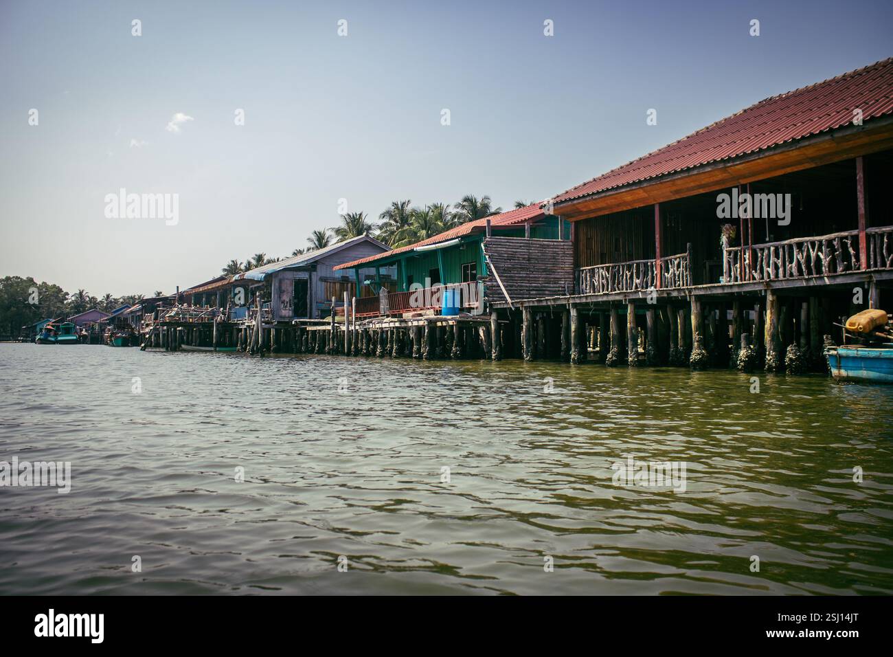 Preak Svay, Koh Rong Island, Cambodia, February 6, 2025 Daily life in ...
