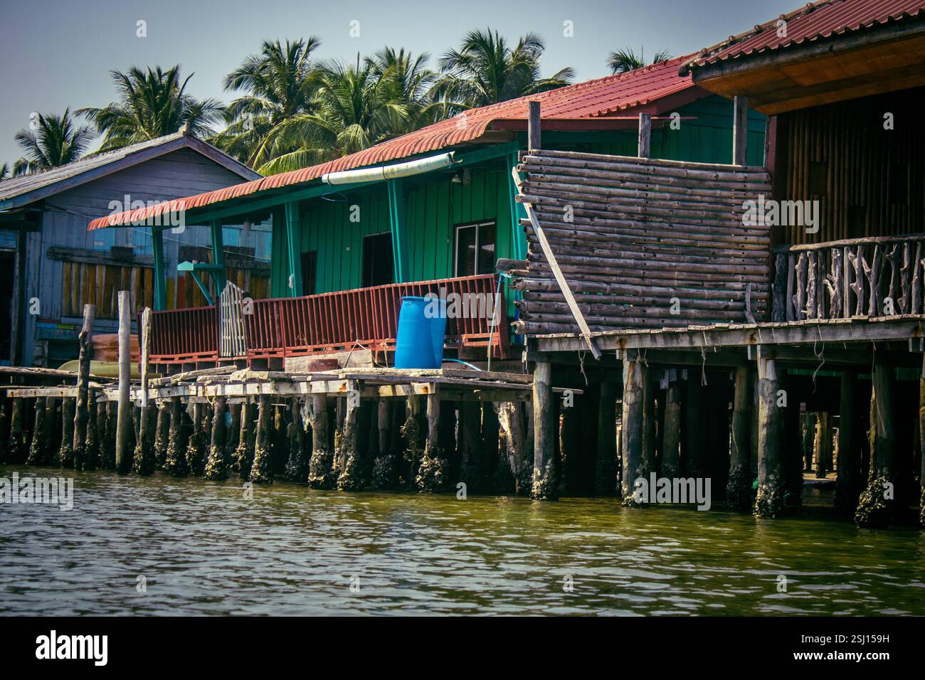 Preak Svay, Koh Rong Island, Cambodia, February 6, 2025 Daily life in ...