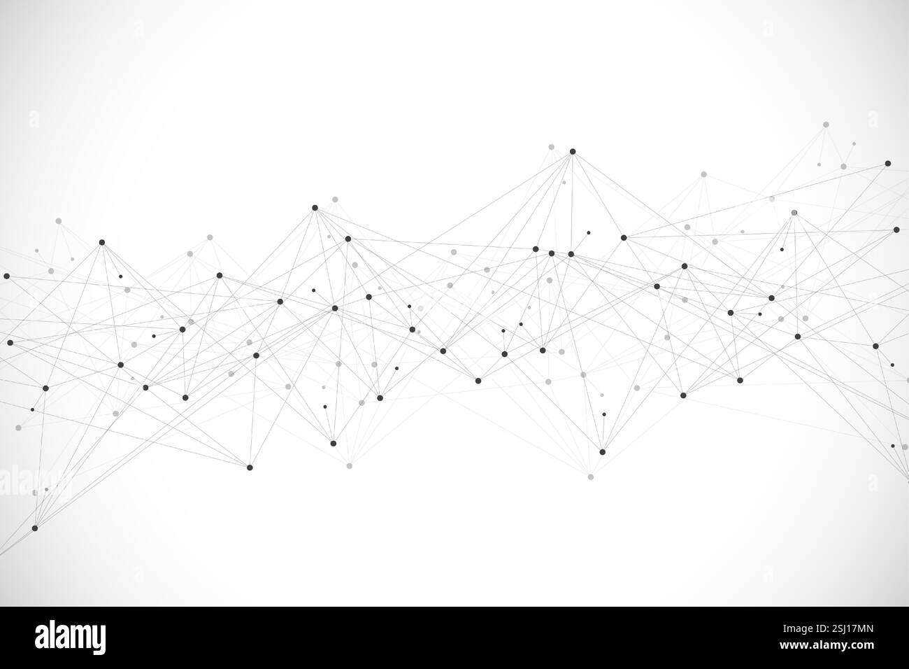 Global Network Connection Concept Big Data Visualization Social