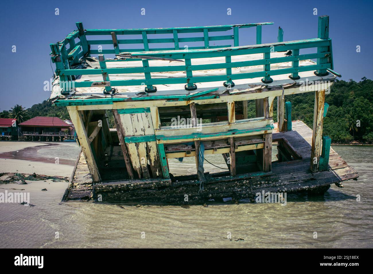 Preak Svay, Koh Rong Island, Cambodia, February 6, 2025 Daily life in ...