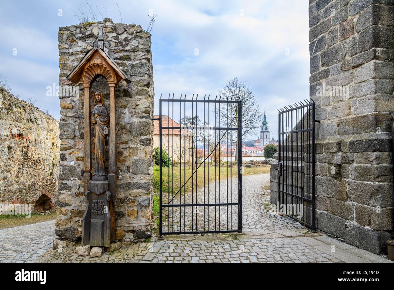 St. Procopius Basilica, UNESCO World Heritage Site in Trebic, Czech ...