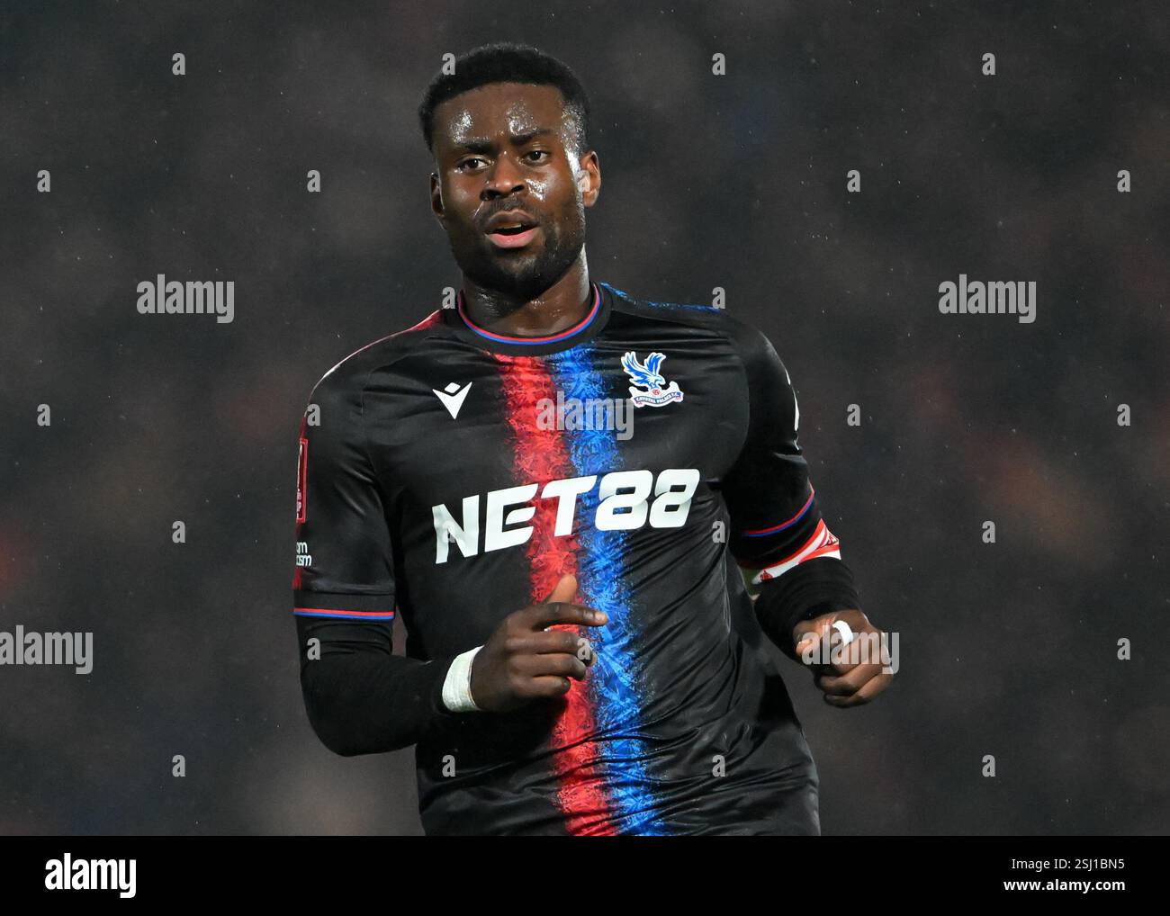 Doncaster, UK. 10th Feb, 2025. Marc Guehi of Crystal Palace during the ...