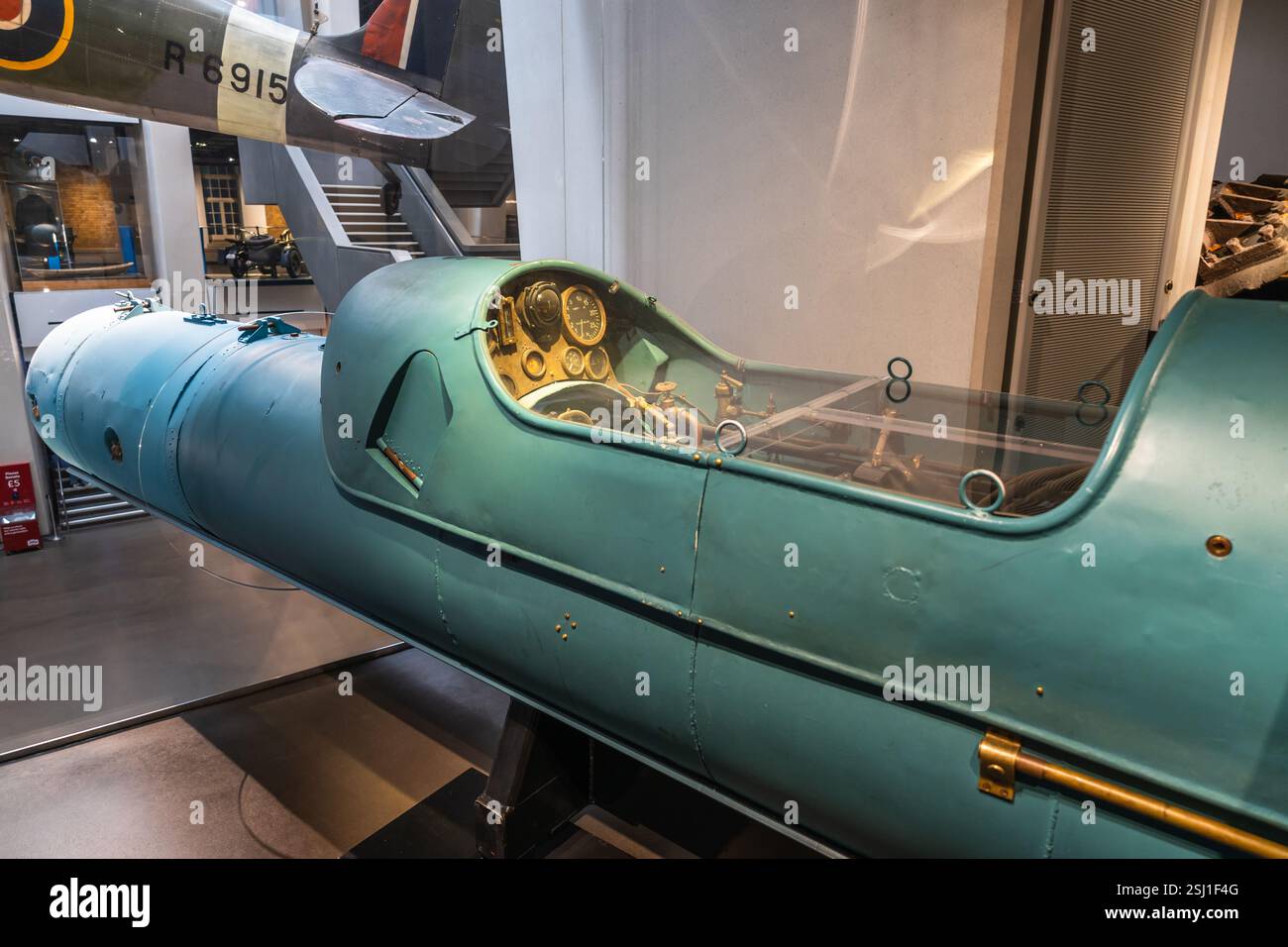 WWII Underwater Warfare, SSB Manned Torpedo at the Imperial War Museum ...