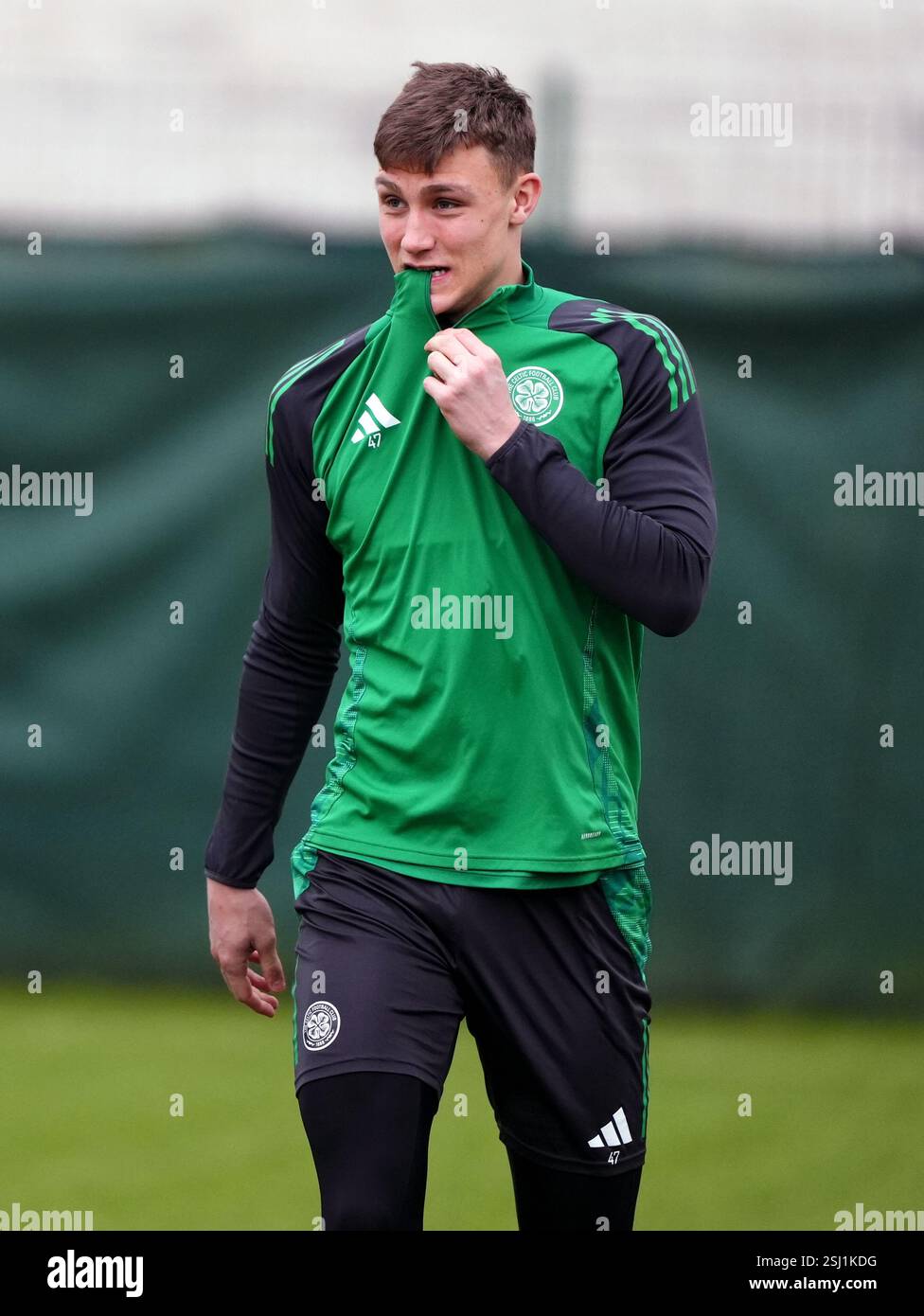 Celtic's Dane Murray during a training session at Lennoxtown Training ...