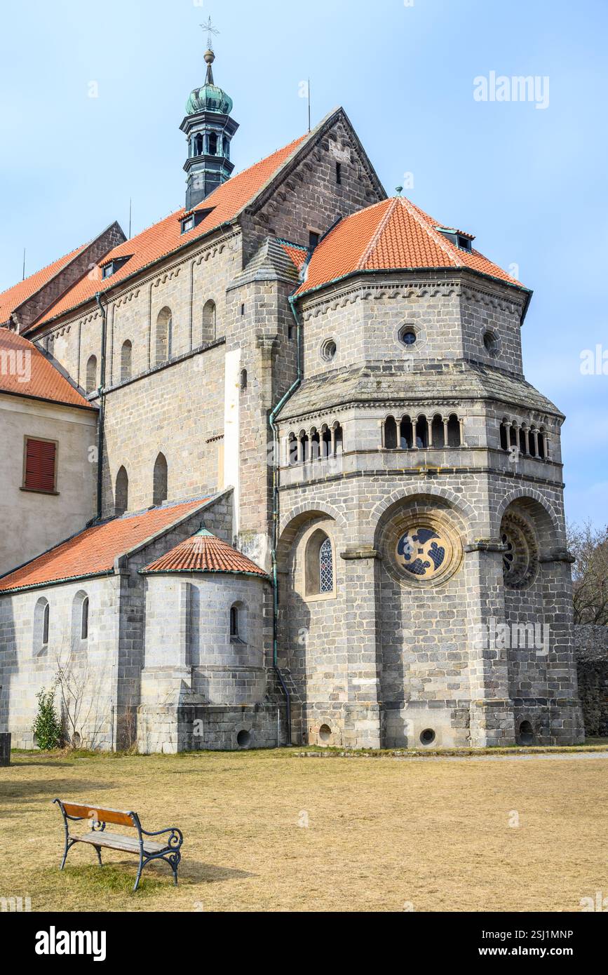 St. Procopius Basilica, UNESCO World Heritage Site in Trebic, Czech ...