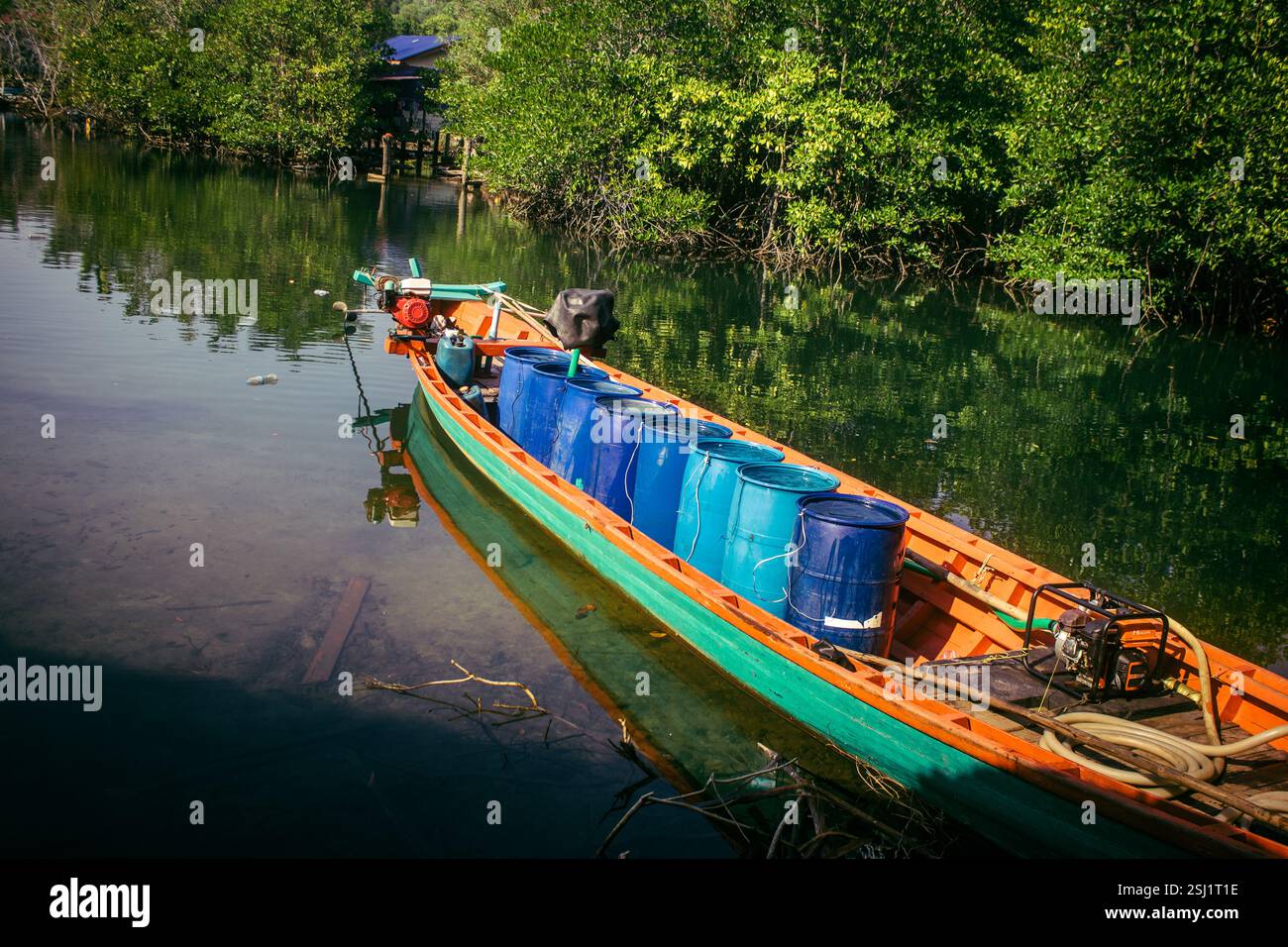 Preak Svay, Koh Rong Island, Cambodia, February 6, 2025 Daily life in ...