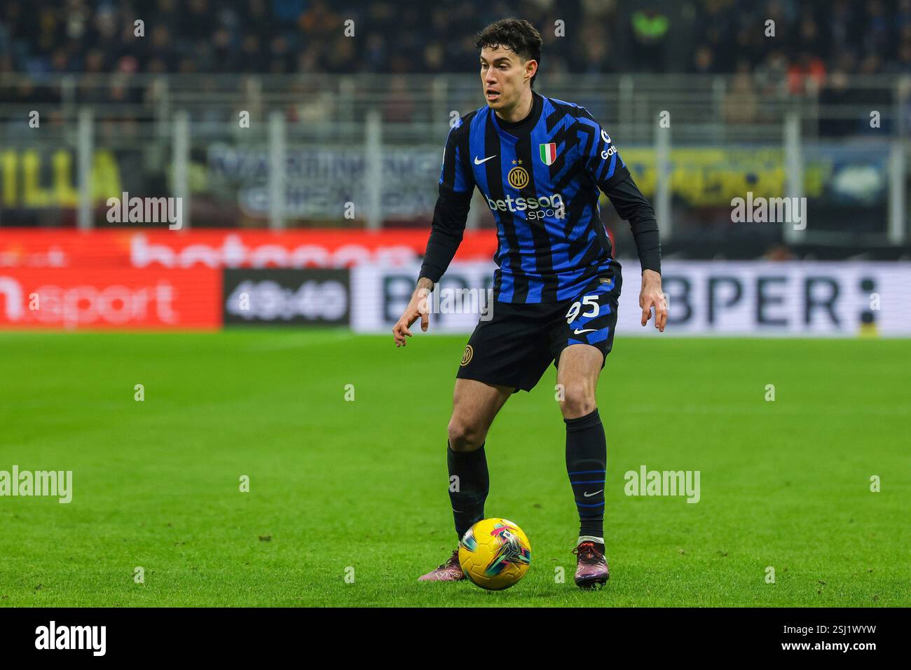 Alessandro Bastoni of FC Internazionale seen in action during Serie A ...