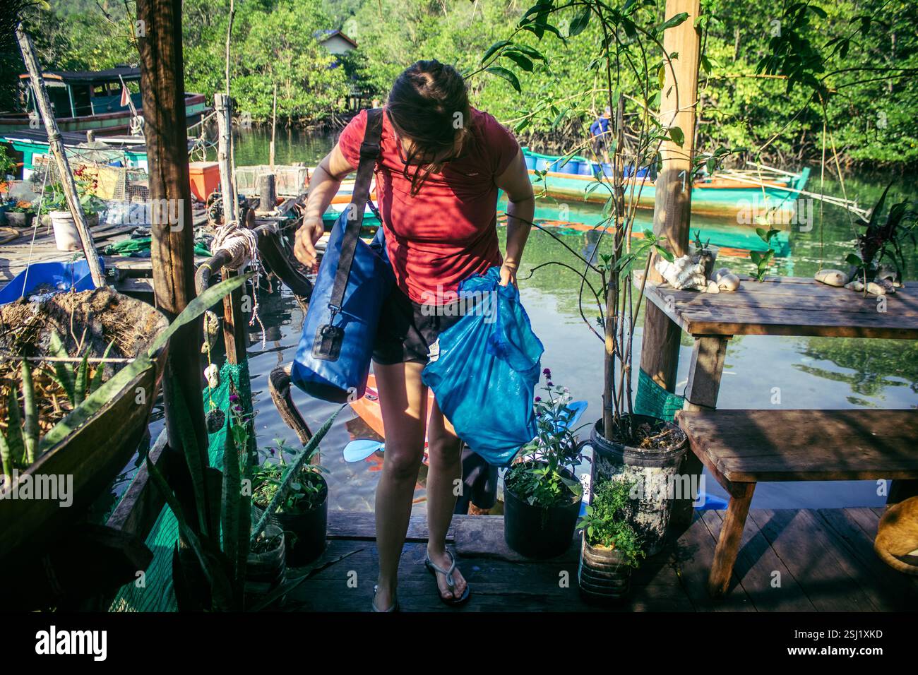 Preak Svay, Koh Rong Island, Cambodia, February 6, 2025 Tourists ...