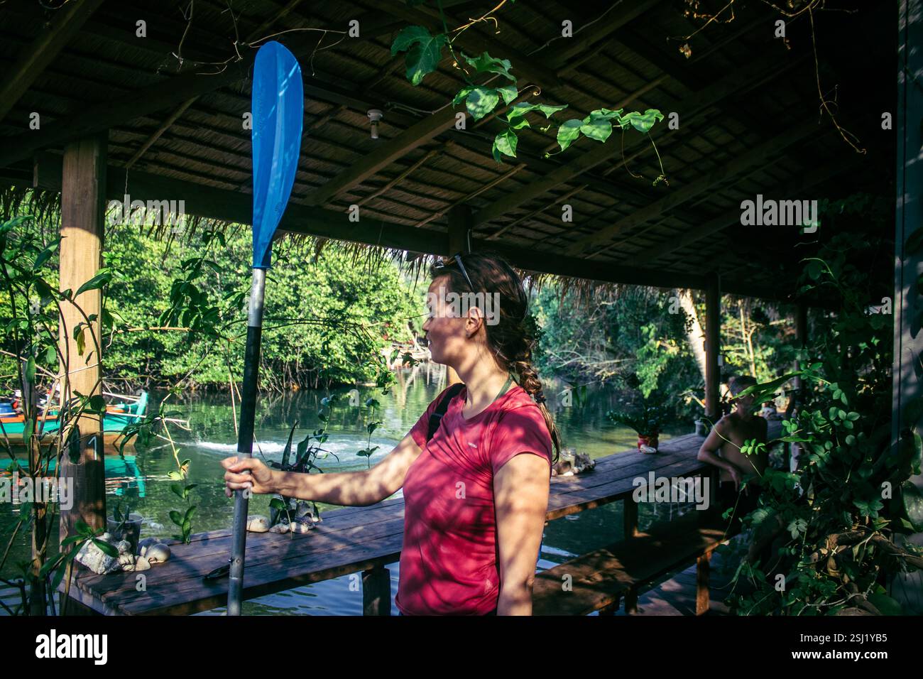 Preak Svay, Koh Rong Island, Cambodia, February 6, 2025 Tourists ...