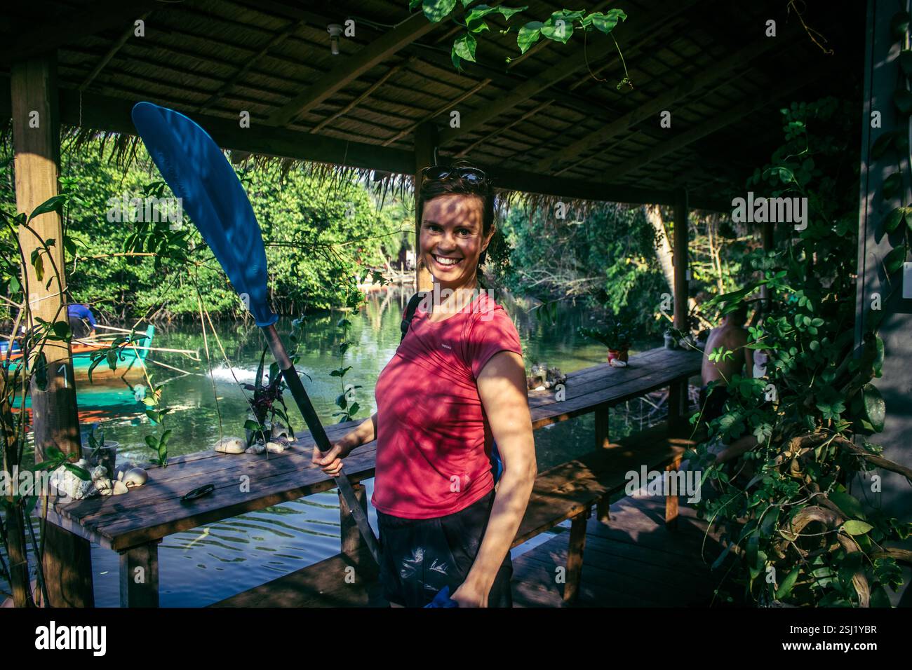 Preak Svay, Koh Rong Island, Cambodia, February 6, 2025 Tourists ...