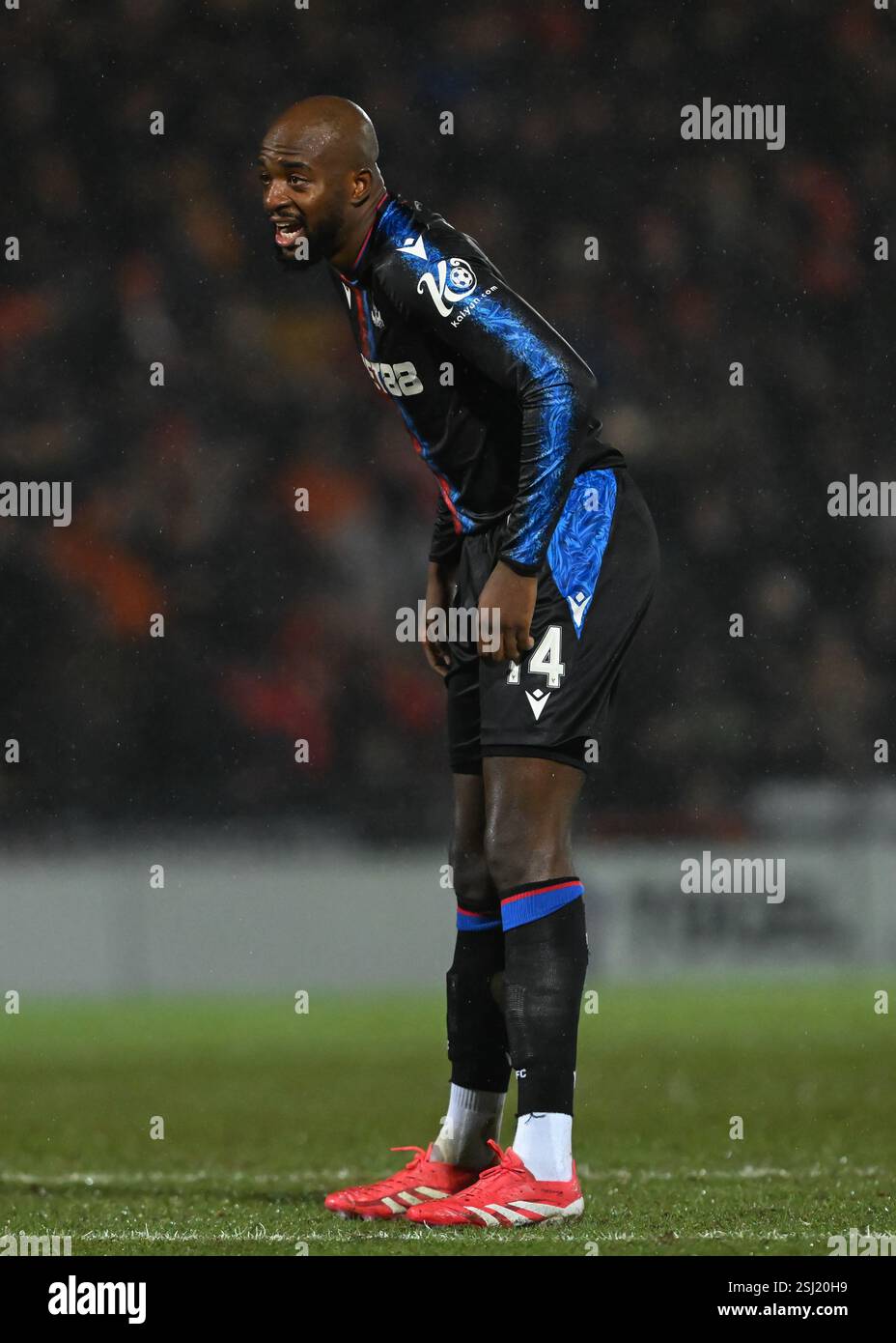 Doncaster, UK. 10th Feb, 2025. Jean-Philippe Mateta of Crystal Palace ...