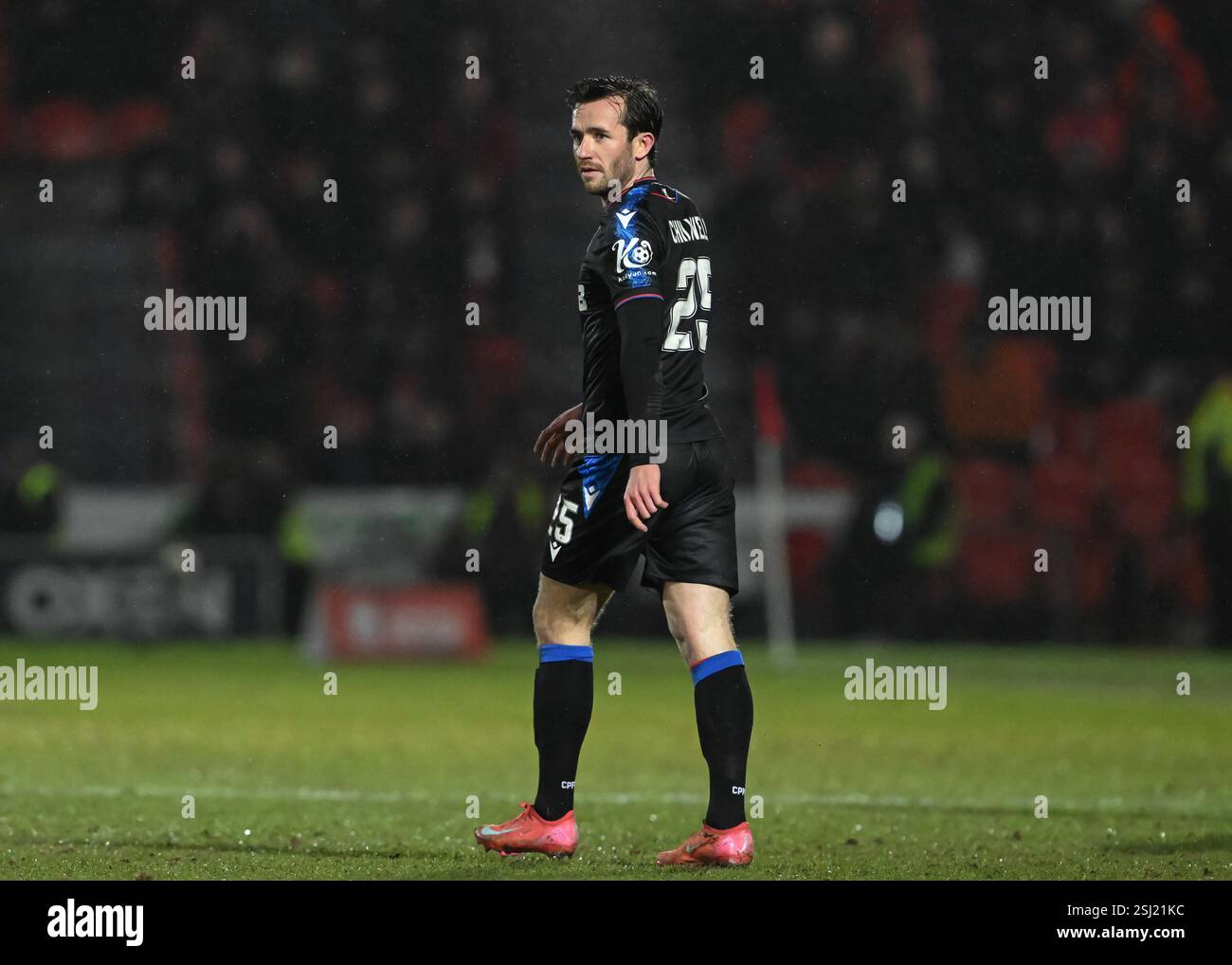 Doncaster, UK. 10th Feb, 2025. Ben Chilwell of Crystal Palace during ...