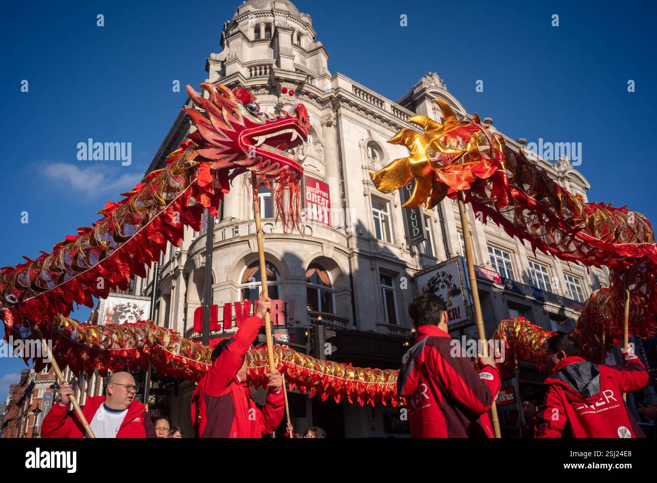 Chinese New Year celebration, Year of the Snake. London Stock Photo - Alamy