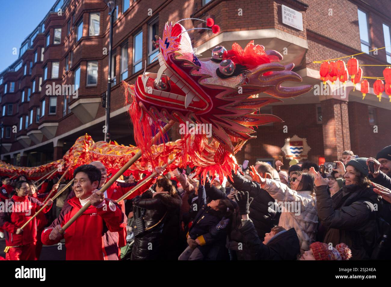Chinese New Year celebration, Year of the Snake. London Stock Photo - Alamy