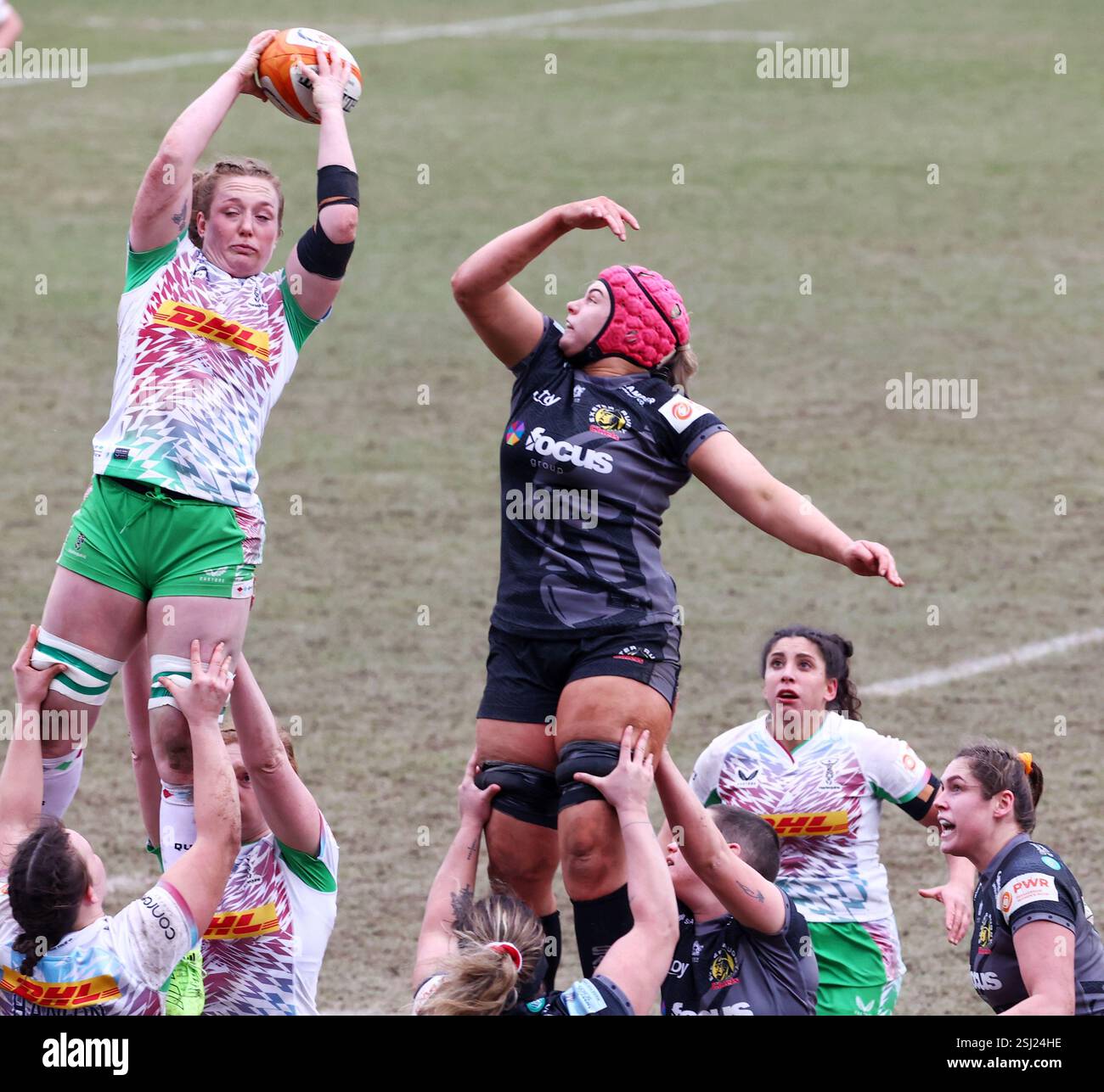 Sandy Park, Exeter, Devon, UK. 2nd February, 2025. PWR: Exeter Chiefs v ...