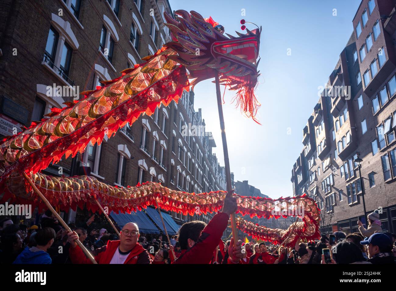 Chinese New Year celebration, Year of the Snake. London Stock Photo - Alamy