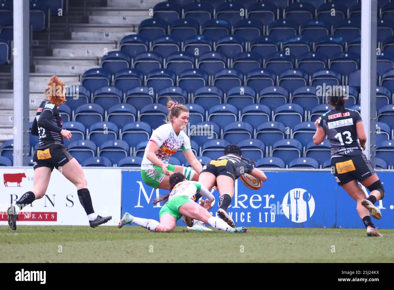Sandy Park, Exeter, Devon, UK. 2nd February, 2025. PWR: Exeter Chiefs v ...