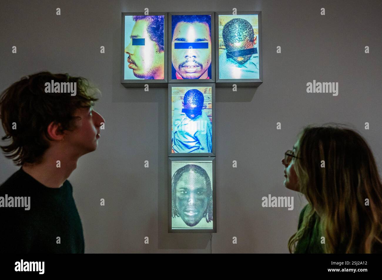 London, UK. 11th Feb, 2025. Self Portrait: Black Men Public Enemy, 1990 ...