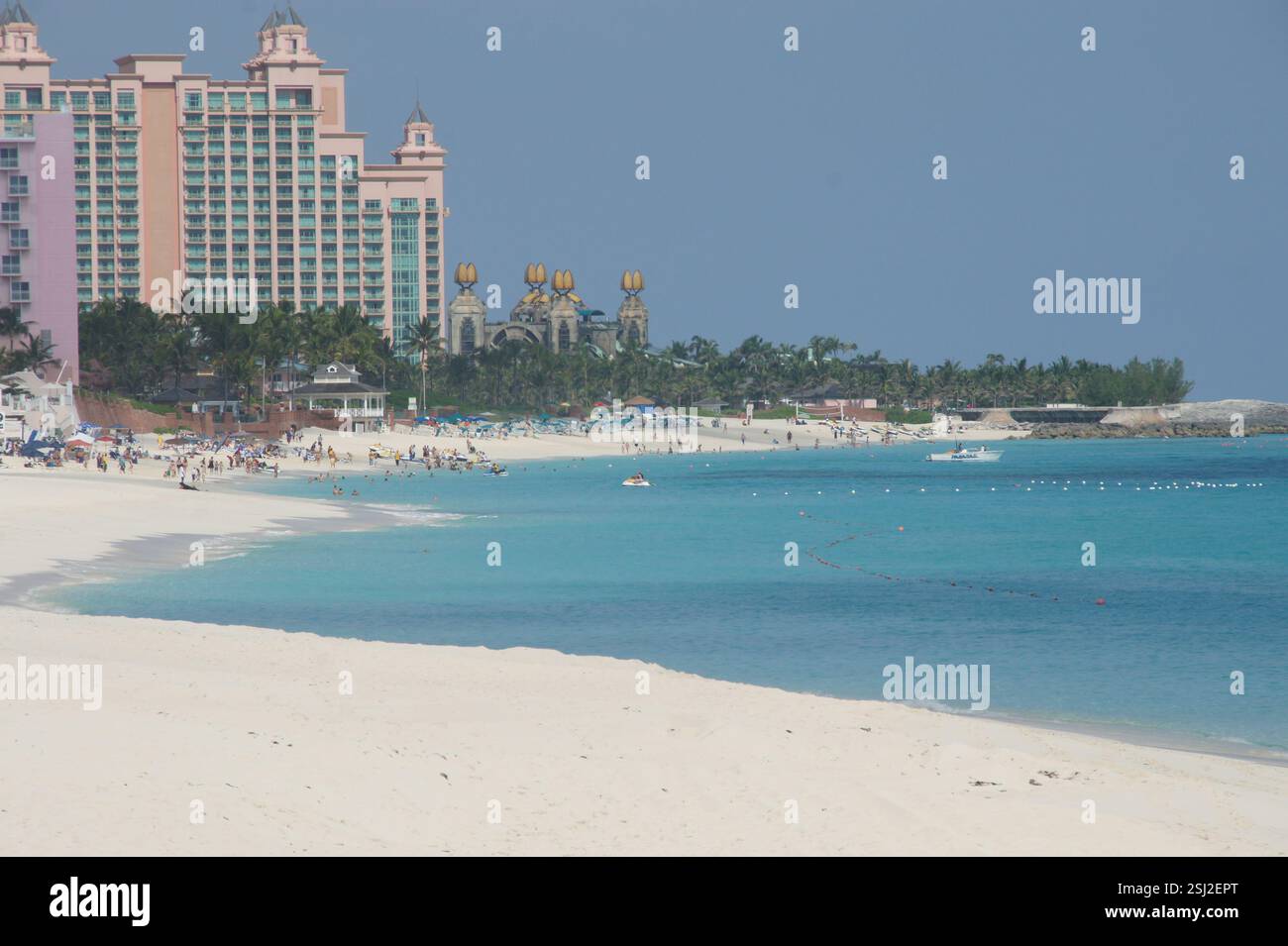 The Cove Atlantis, Bahamas. A luxurious resort complex. Featuring pink ...