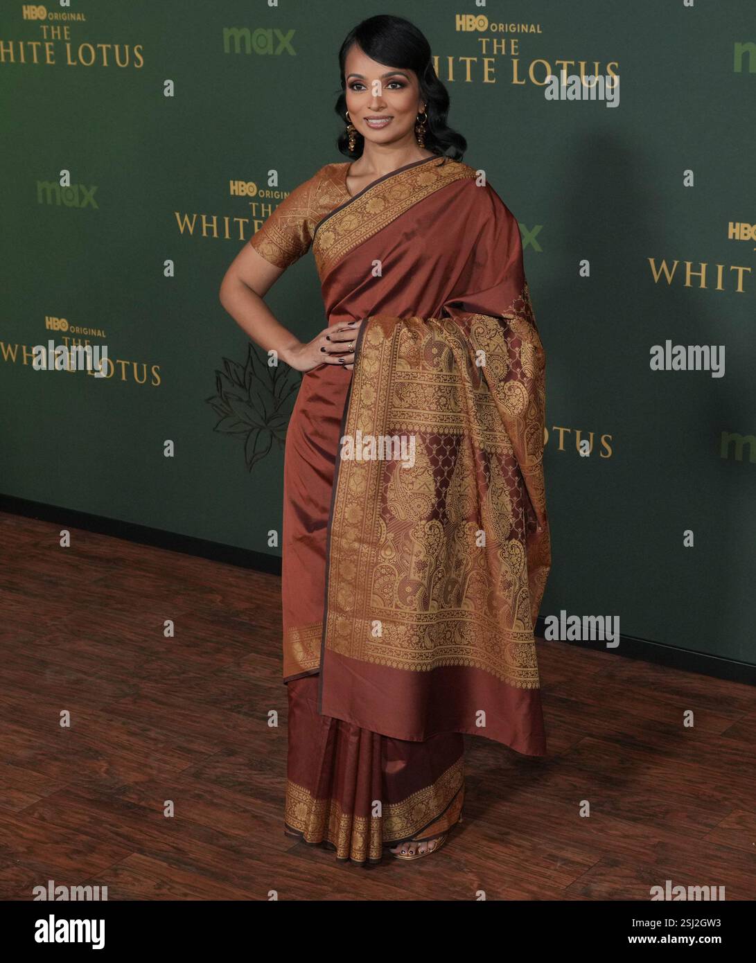 Los Angeles, USA. 10th Feb, 2025. Shalini Peiris arrives at the HBO ...