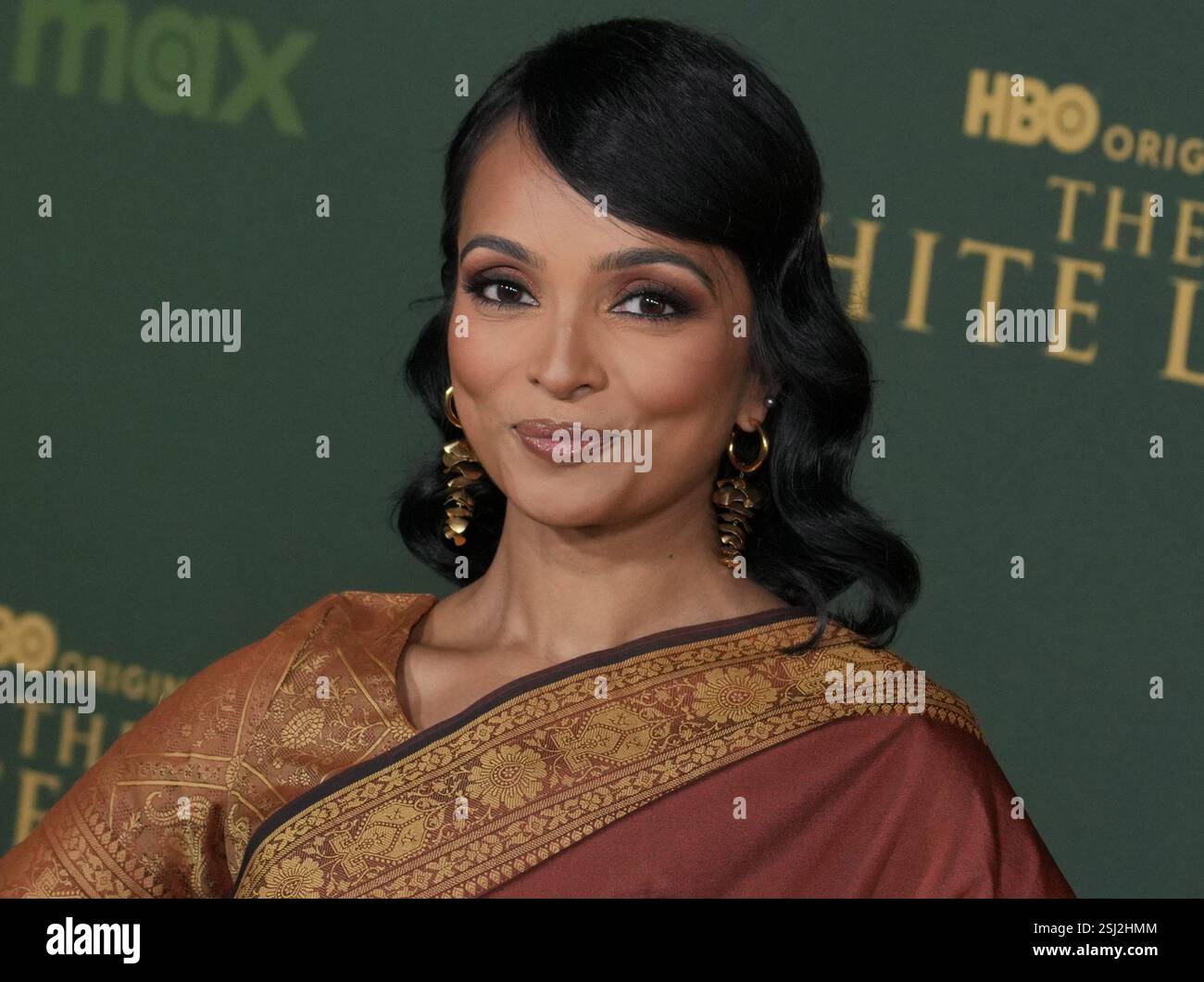 Los Angeles, USA. 10th Feb, 2025. Shalini Peiris arrives at the HBO ...