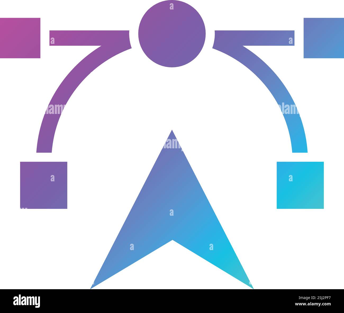 Icon anchor point Stock Vector Images - Alamy