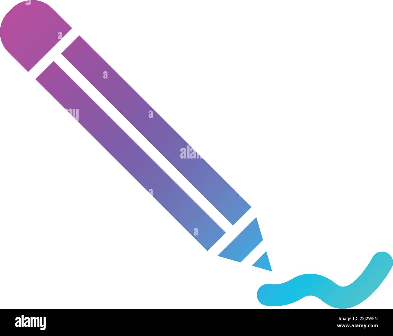 Pencil tool Vector Icon Design Illustration Stock Vector Image & Art ...
