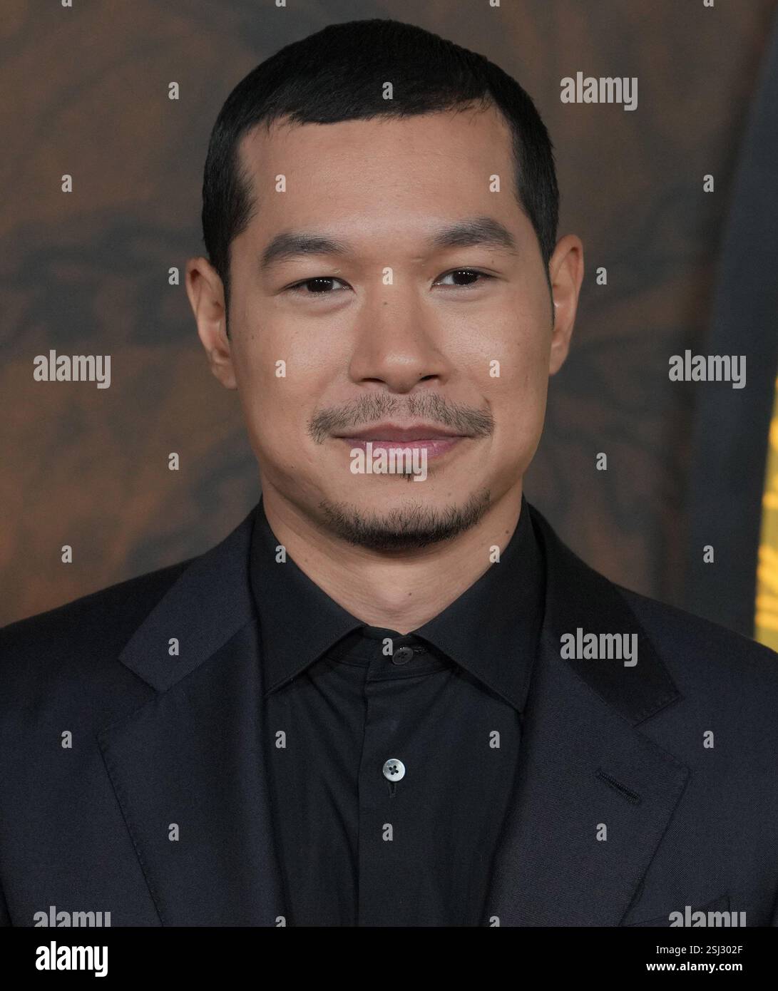 Los Angeles, USA. 10th Feb, 2025. Tayme Thapthimthong arrives at the ...