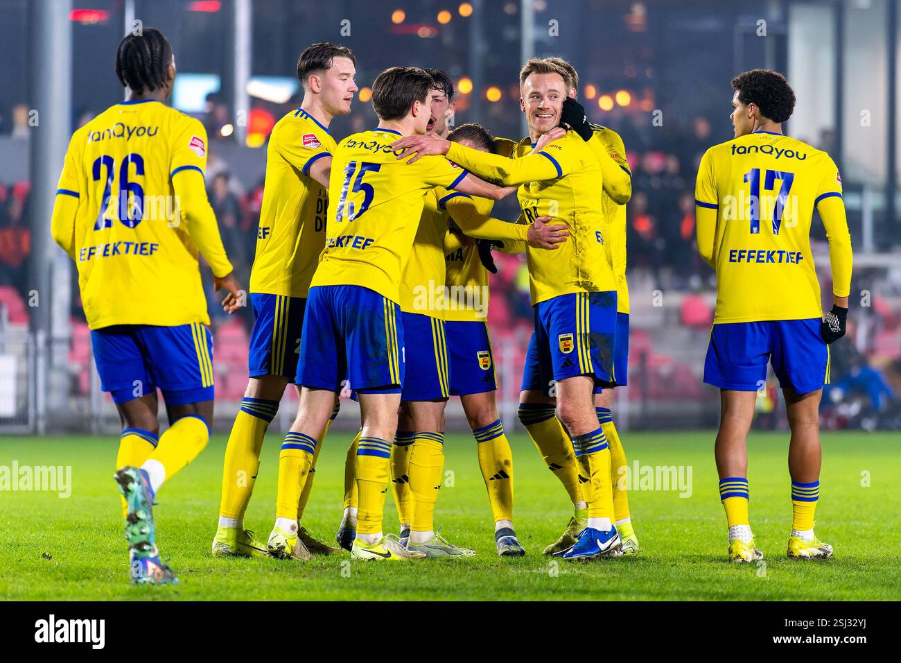 EINDHOVEN, NETHERLANDS - FEBRUARY 10: Remco Balk of SC Cambuur ...