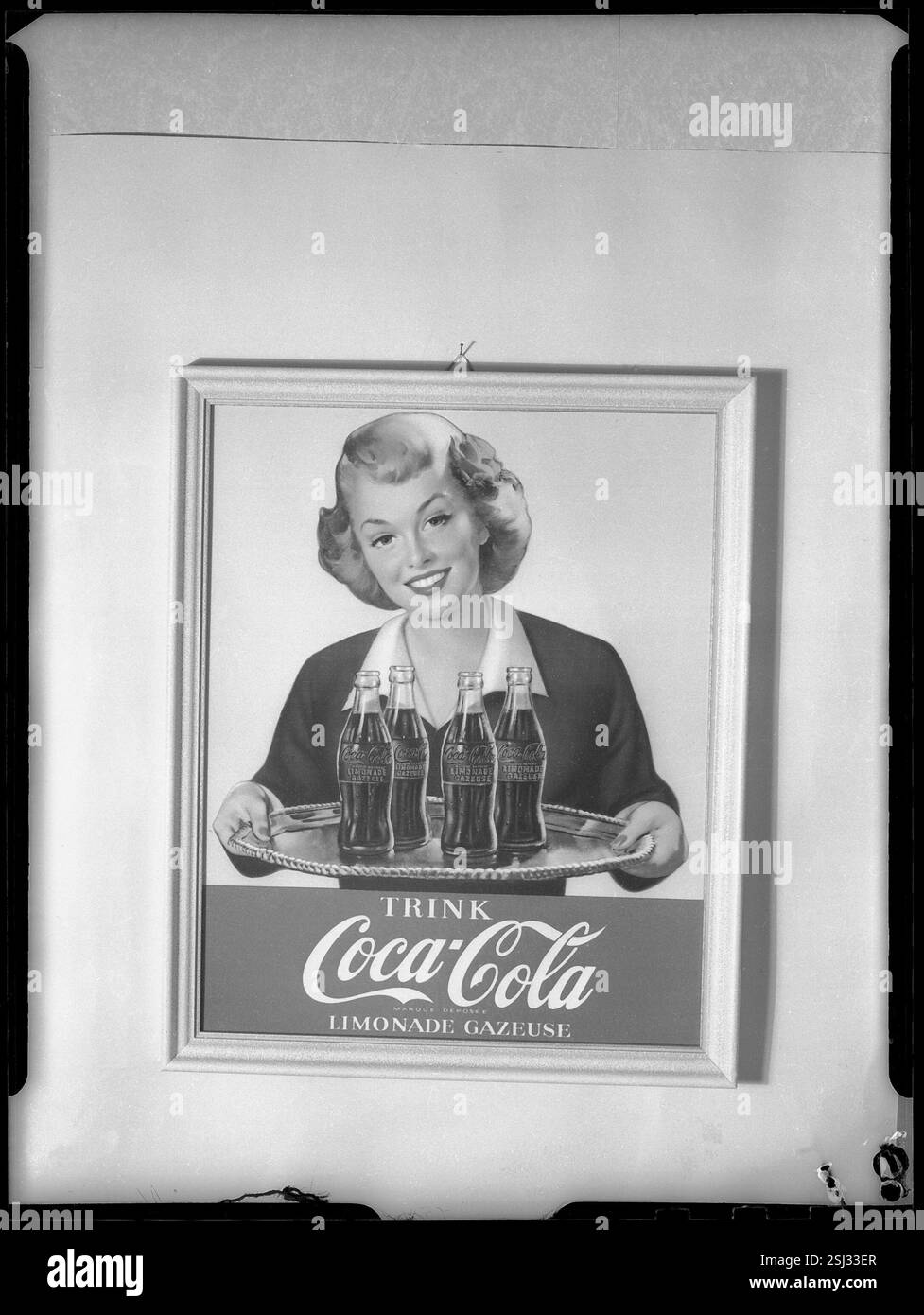 Coca-Cola; Werbematerial; 1950#Coca-Cola, promotion material; 1950 ...