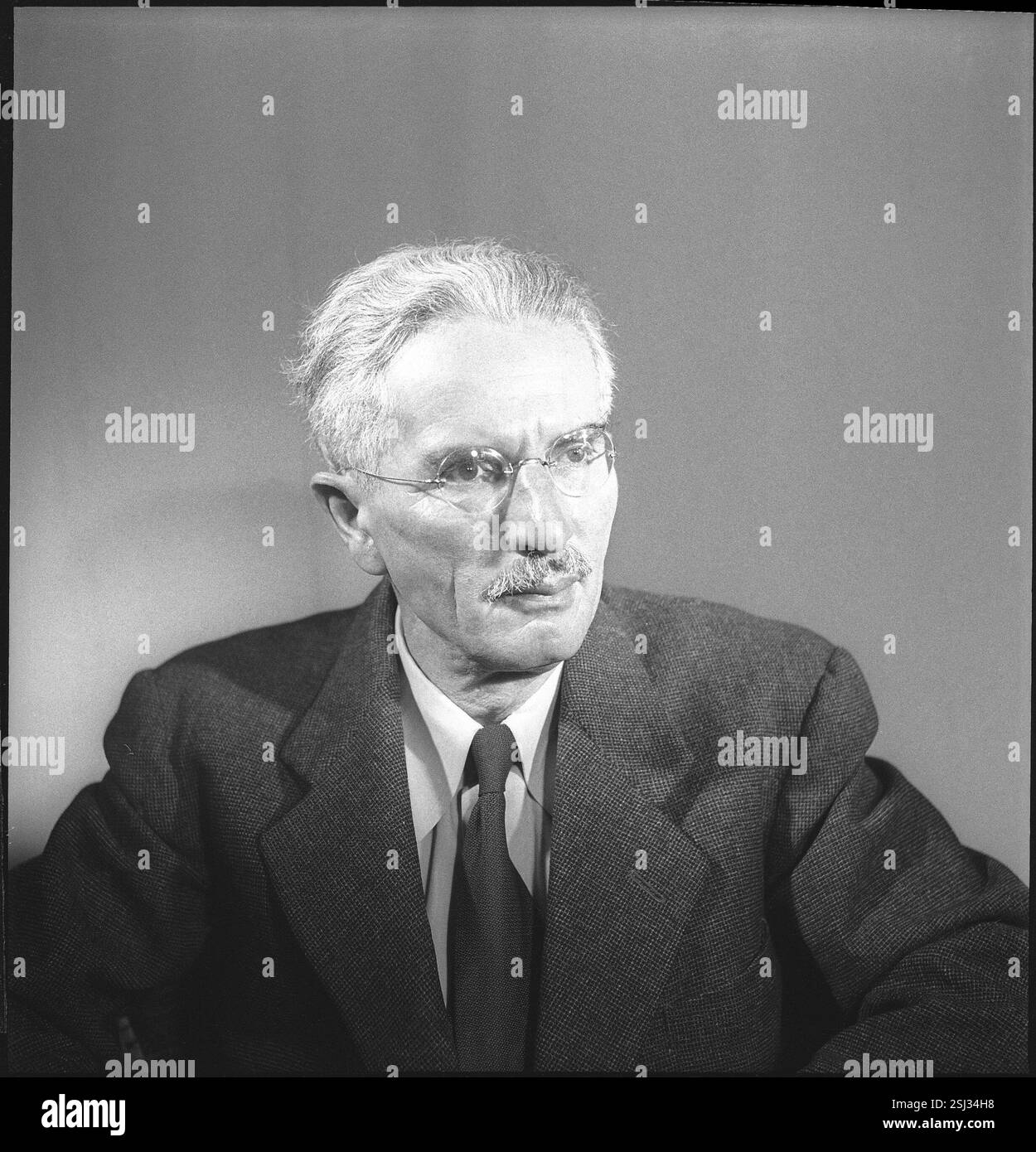 Karl Heinrich David circa 1951#Karl Heinrich David circa in 1951 Stock ...