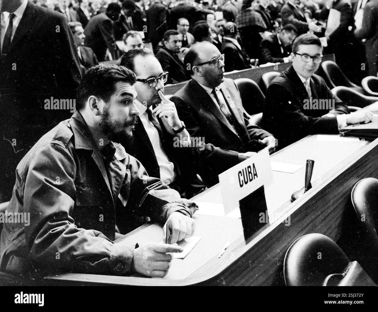 Ernesto Che Guevara an der UNCTAD, Genf 1964#Ernesto Che Guevara at ...