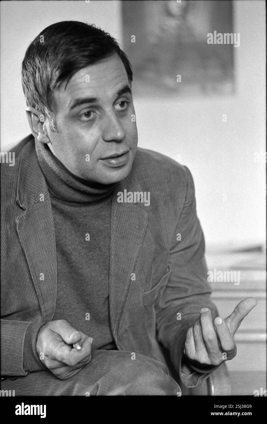 Jean Ziegler um 1970#Jean Ziegler around 1970 Stock Photo - Alamy