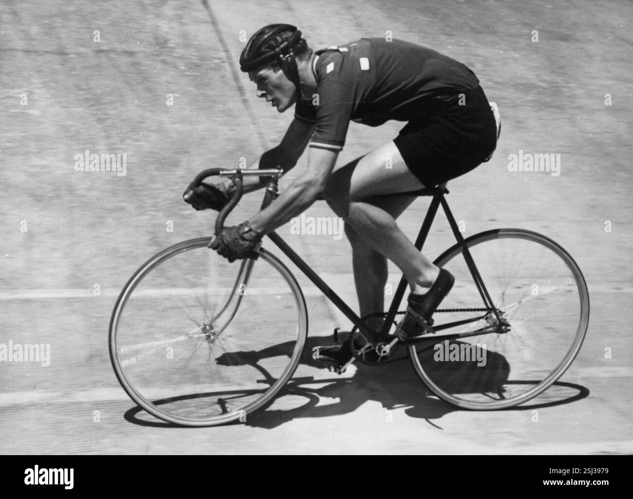 Bahn-Schweizer Meisterschaft 1950: Verfolgungs-Meister Walter Reiser# ...